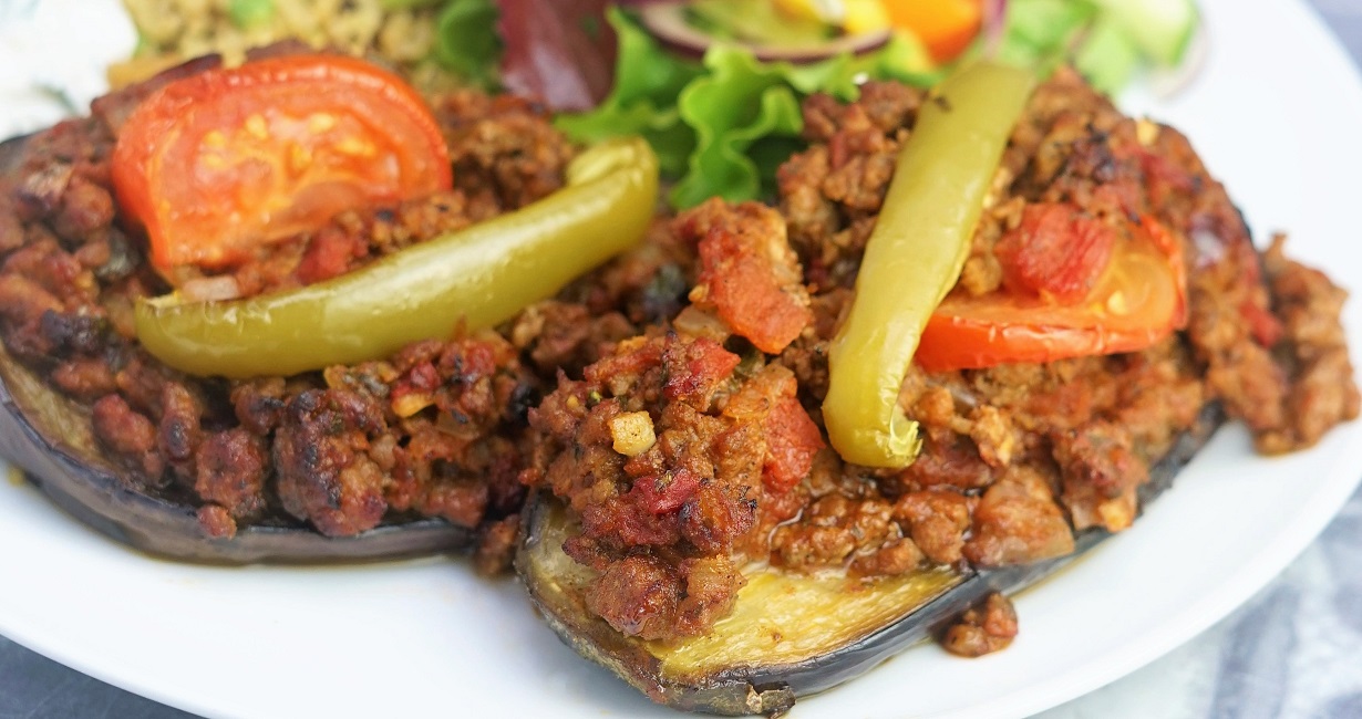 Karniyarik: Turkish Stuffed Aubergine with Lamb | Moorlands Eater
