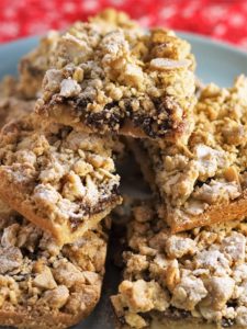 Mincemeat Shortbread Squares with Almond Crumble | Moorlands Eater