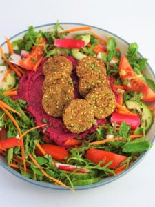Pea & Mint Baked Falafel | Recipes | Moorlands Eater