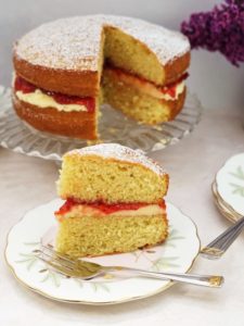 Victoria Sponge Cake with Jam & Vanilla Buttercream | Moorlands Eater