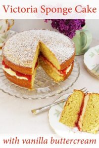 Orange Victoria Sponge Cake Recipe | Moorlands Eater