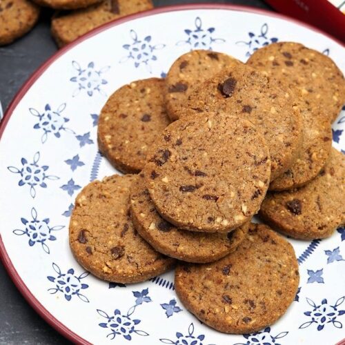 Chocolate Hazelnut Shortbread Biscuits | Recipe | Moorlands Eater