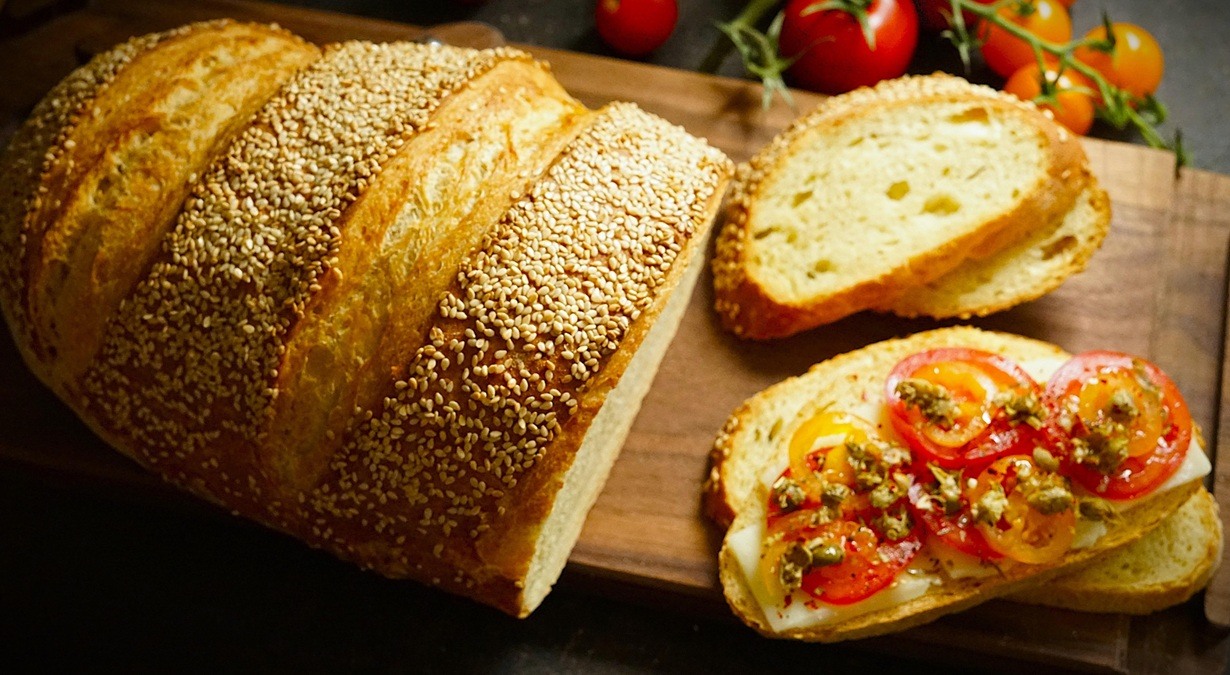 Sicilian Semolina Bread (pane di semola rimacinata) | Moorlands Eater